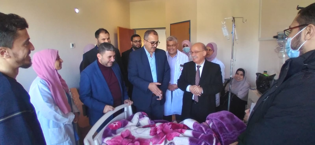 MOH – Gaza: Inaugurating of the Operations Department at the Turkish ...